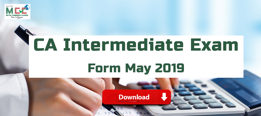 CA Intermediate Exam Form May 2020 - Download and Fill Online