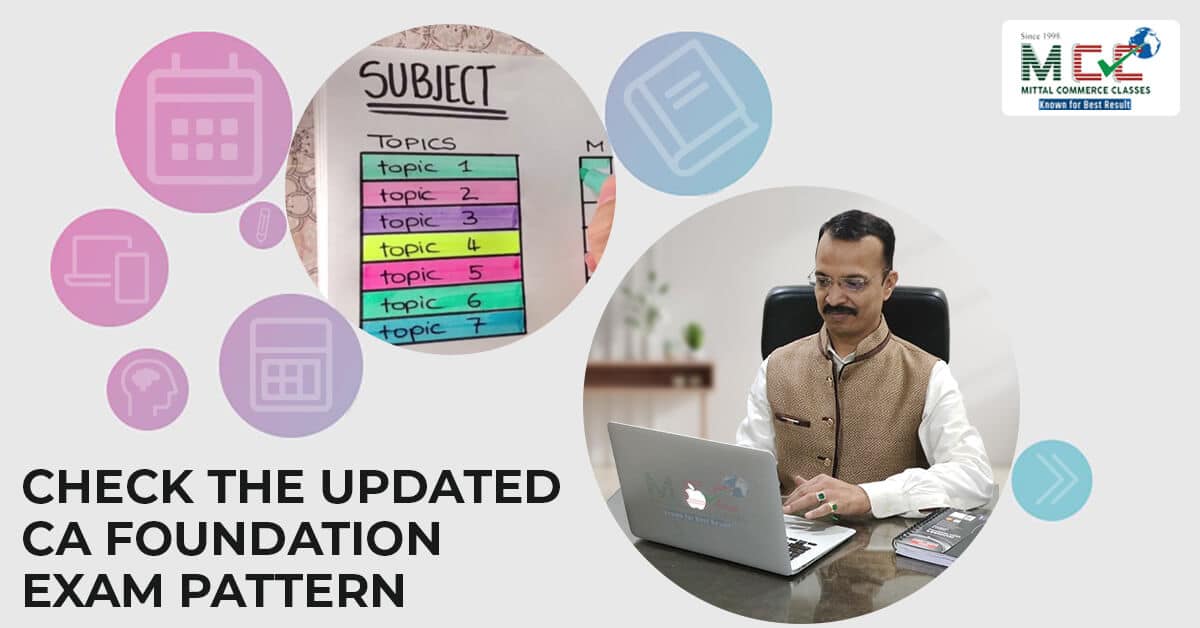 Check the Updated CA Foundation Exam Pattern