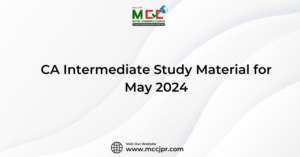 Icai Ca Inter Study Material for 2024